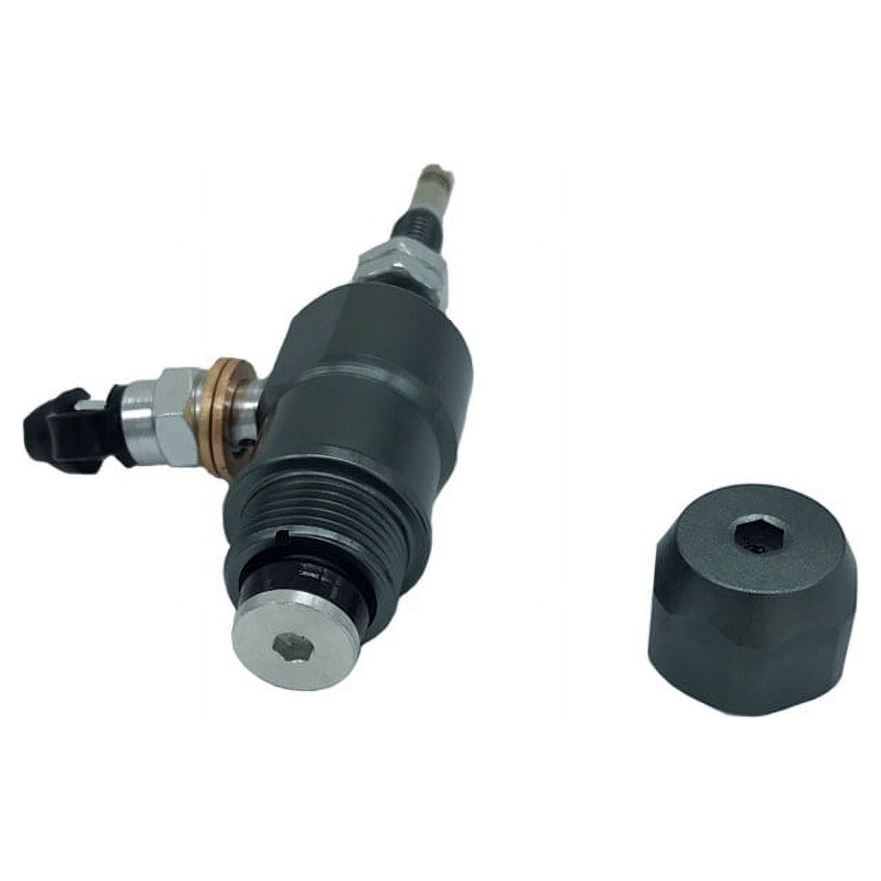 Black 14x23mm Motorcycle Hydraulic Hand Clutch Master Cylinder Rod ...