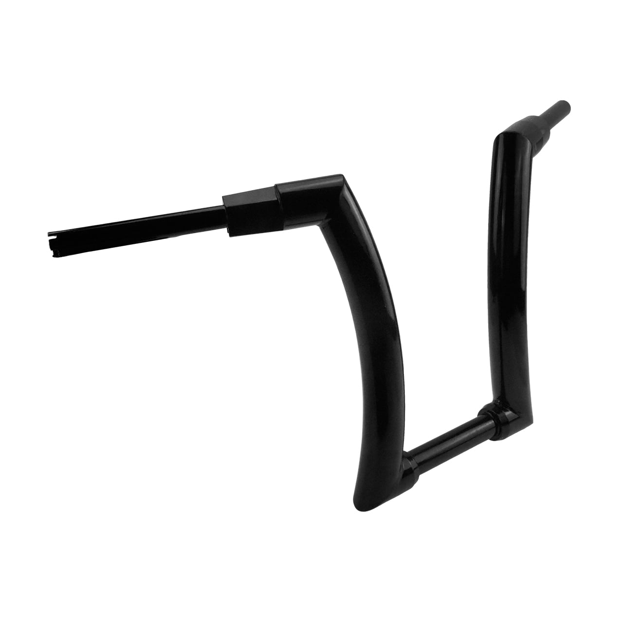 Black 16"Ape Hanger Handlebar 1.25"Rise For Harley Softail Breakout ...