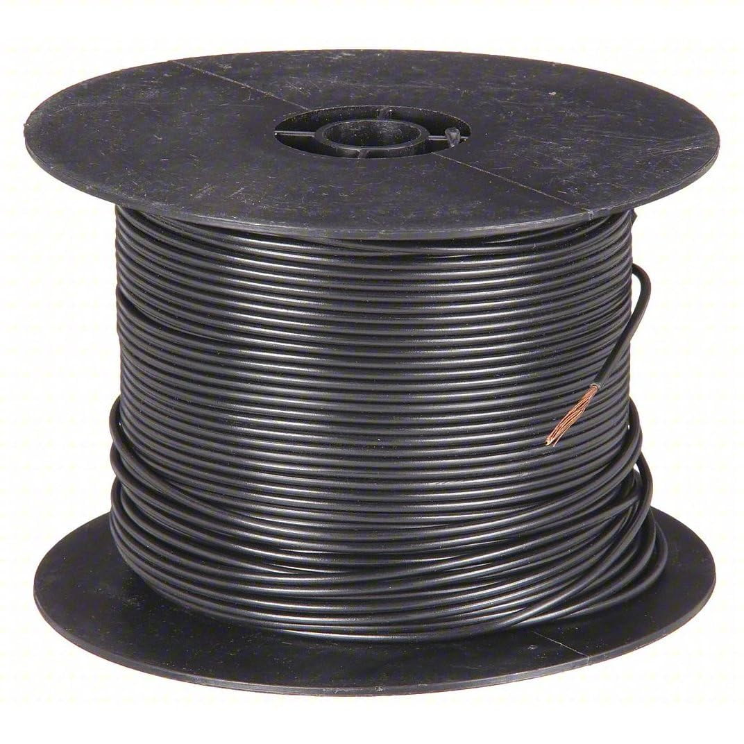 Black 16 Gauge Primary Automotive Cable Wire 500 FT Spool/Coil of 100% ...