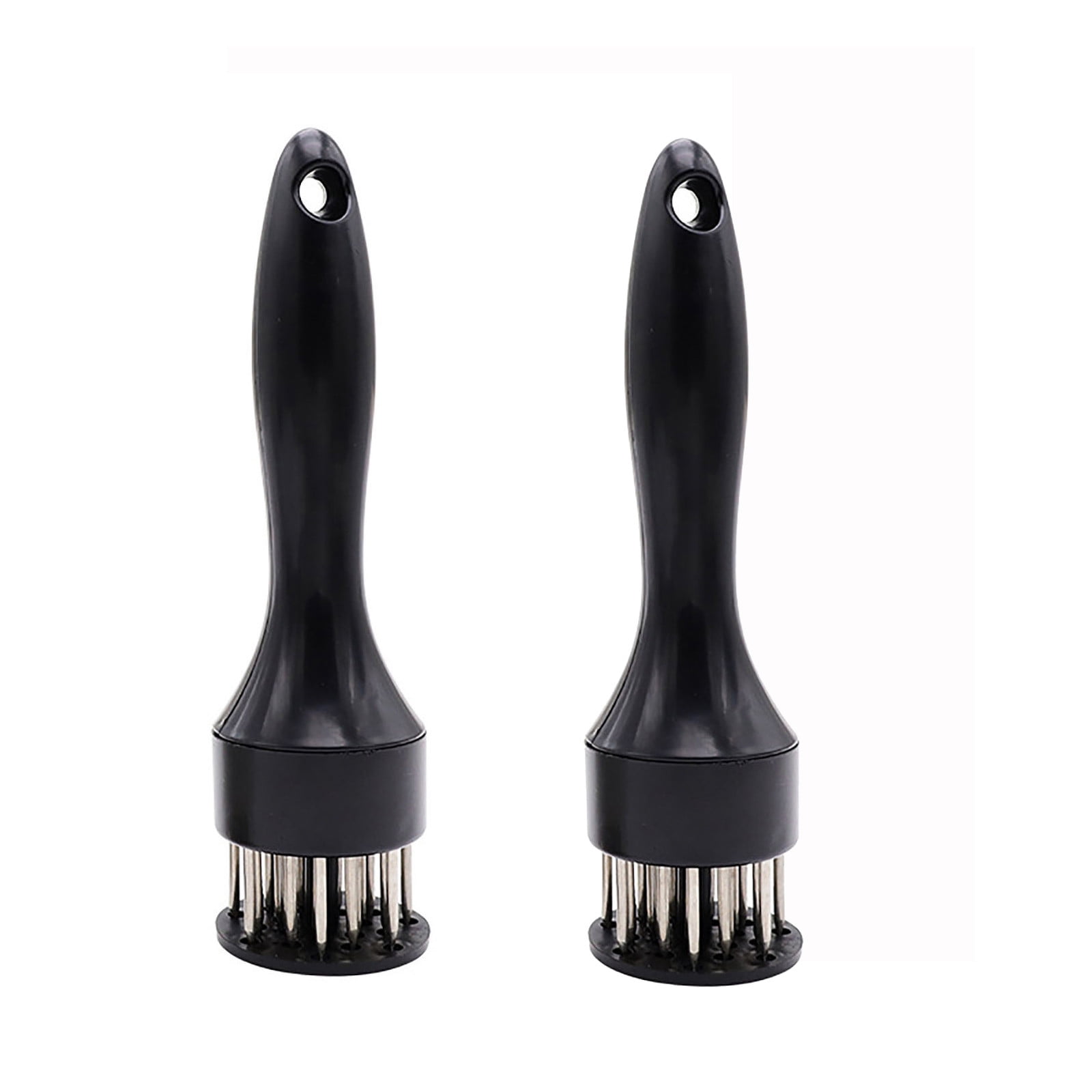 Black 16-Hole Meat Tenderizer Needle Kitchen Steak Bbq Tool 2-Pack ...