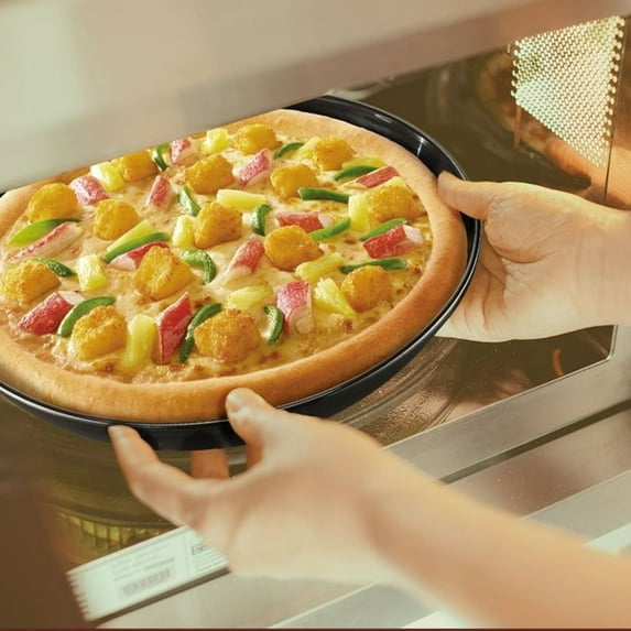 Black 16 Pack Dinnerware Set for 4 Plastic BPA Free Unbreakable Plates ...