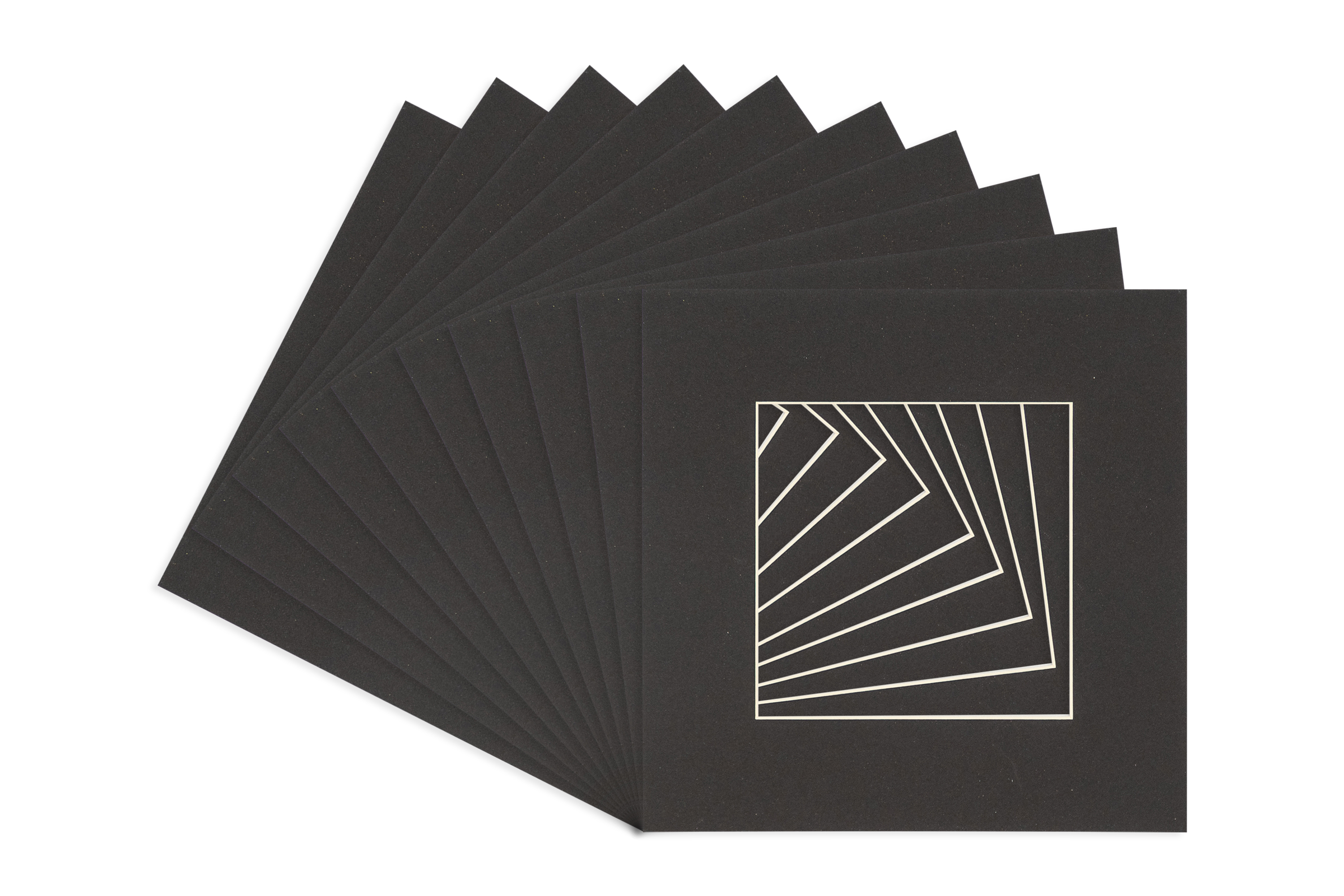 Black 12x16 White Picture Mats with White Core for 11x14 Pictures ...