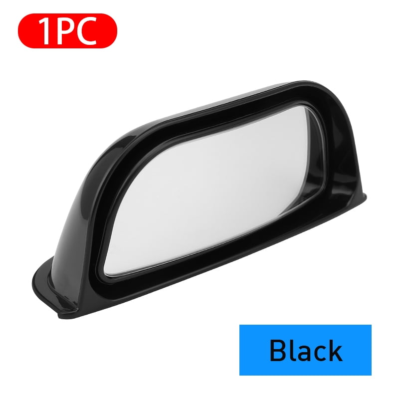 Black 1PC-Car Side View Mirror Wide Angle Blind Spot Mirror Exterior ...