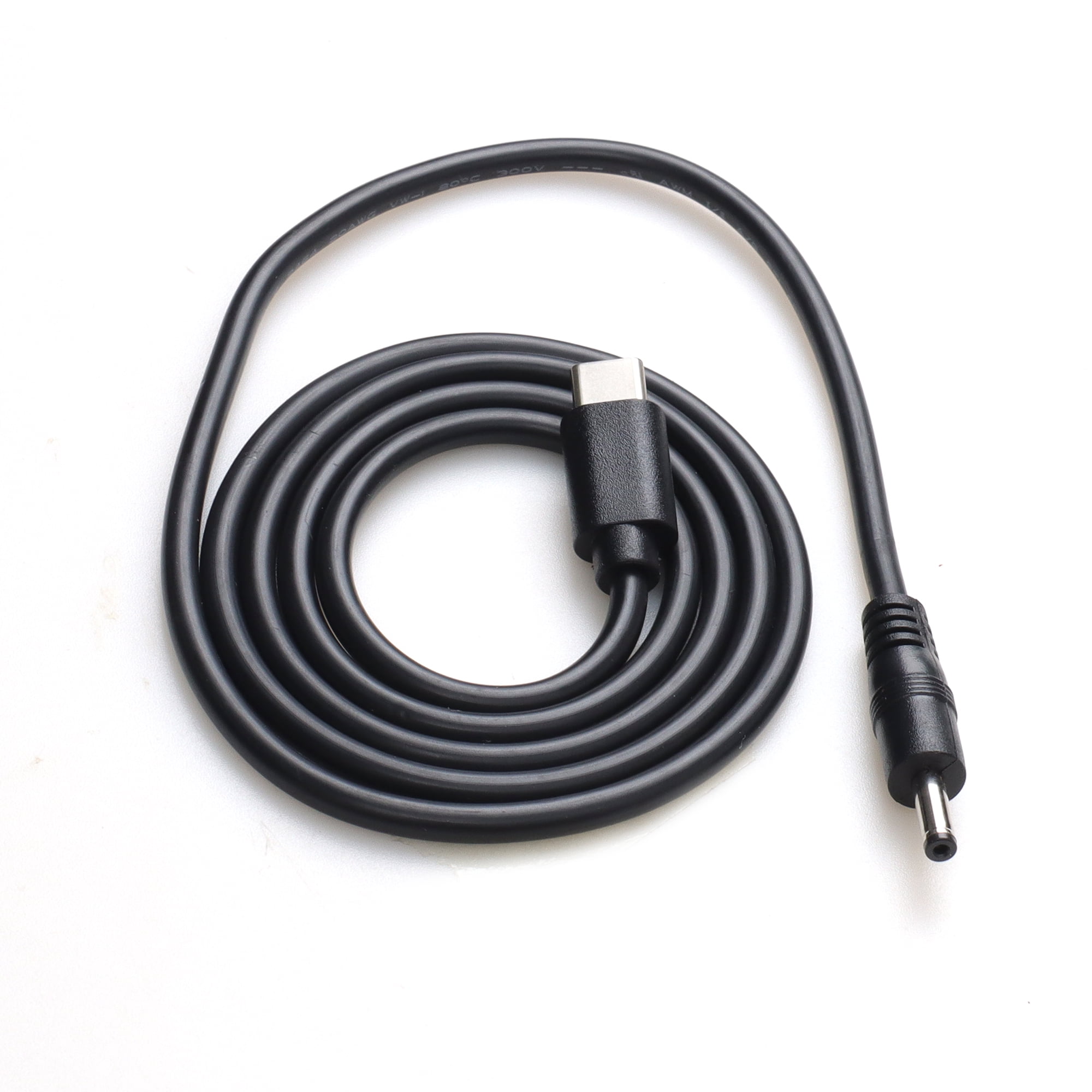 Black 1m 5v to 12v Type c Male to Dc35135 Tuning Fork Male Decoy Output ...