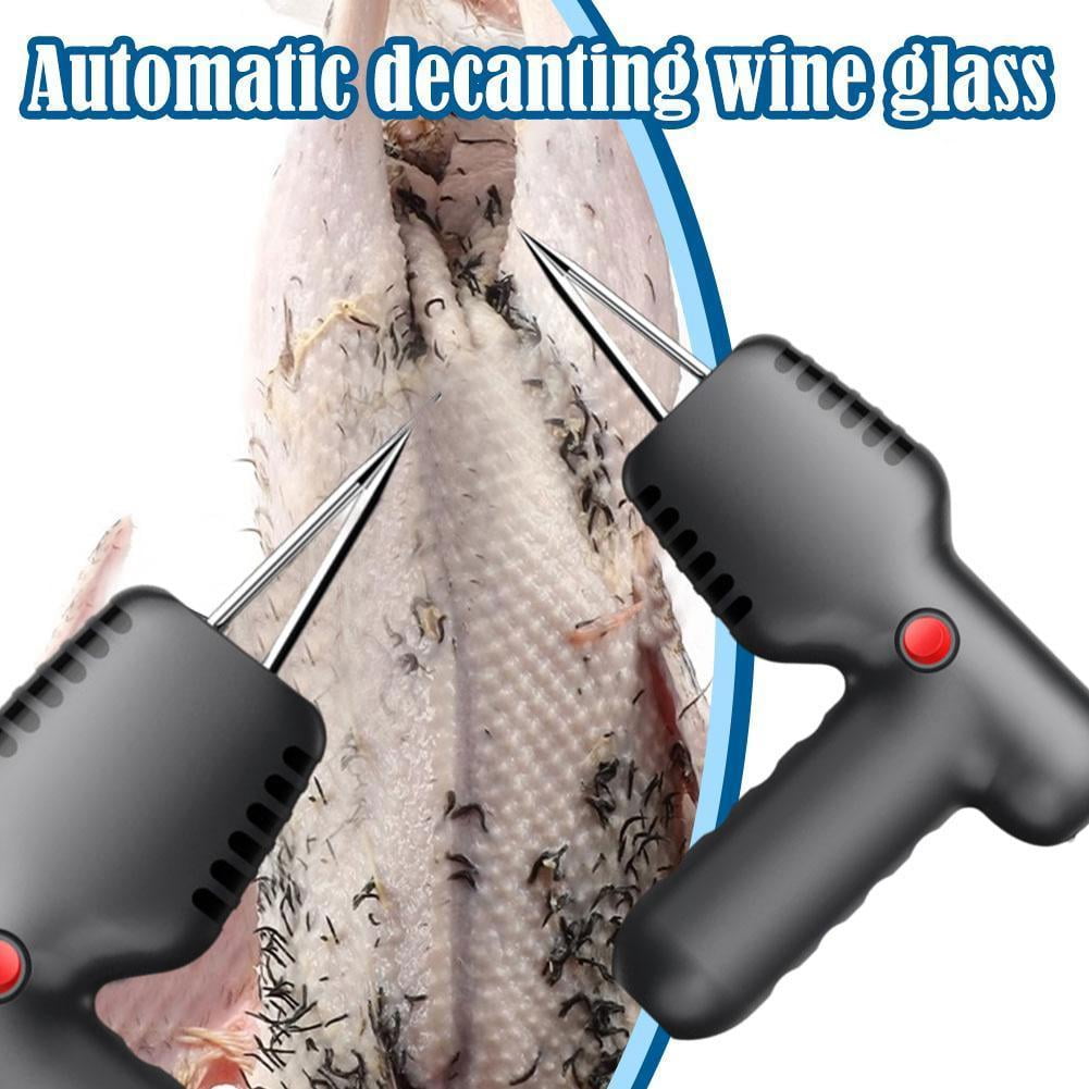 Black 1pcs Electric Poultry Plucker Handheld Rechargeable Chicken, Duck ...