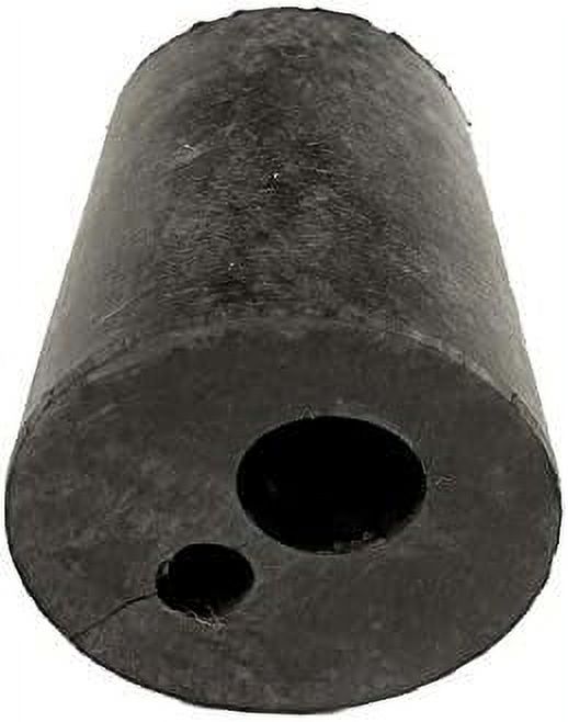 Black 2 Hole Rubber Cord Stopper Seals Pool Light Conduit - Walmart.com