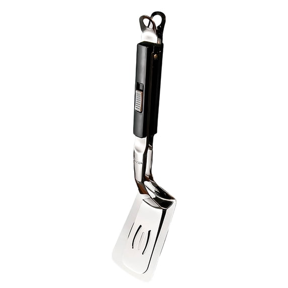 Black 2 In 1 Stainless Steel Kitchen Utensil Spatula And Turner Flipper ...