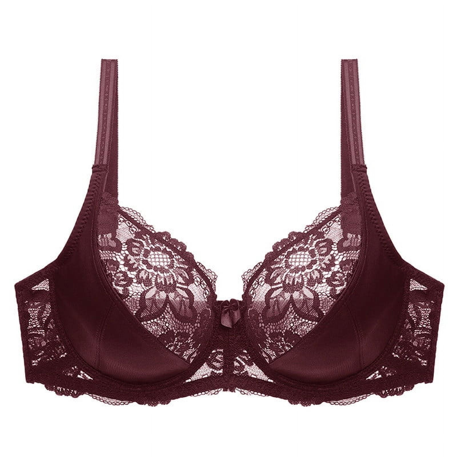 Black 2023 Friday Deals Ruimatai Plus Size Women's Wireless Comfortable ...