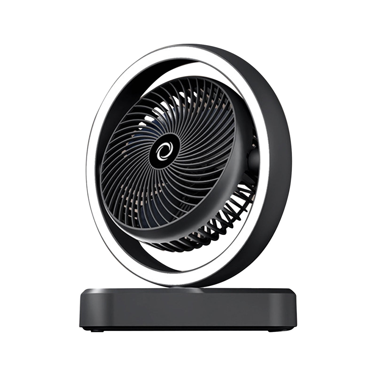 Black 2025 New Desktop Oscillating Electric Fan Air Circulation Fan For ...