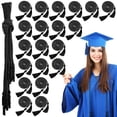 Black 2026 Graduation Cord Bulk Tassel Handfasting Braided Cords ...