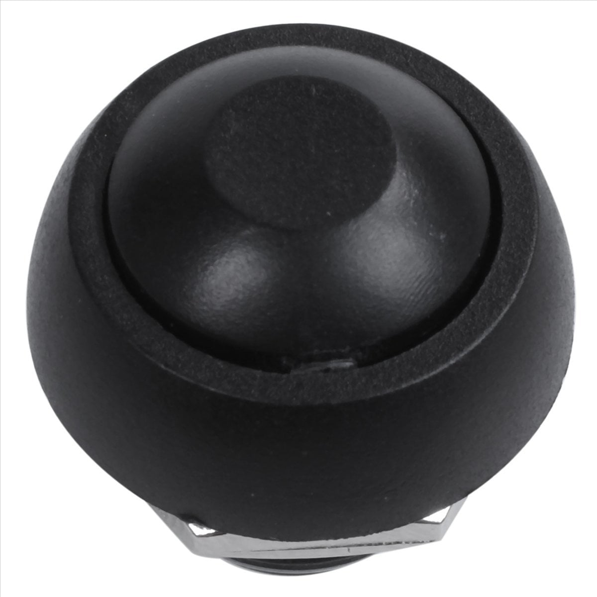 Black 20X Pcs 12mm Waterproof Momentary ON/OFF Push Button Round SPST ...