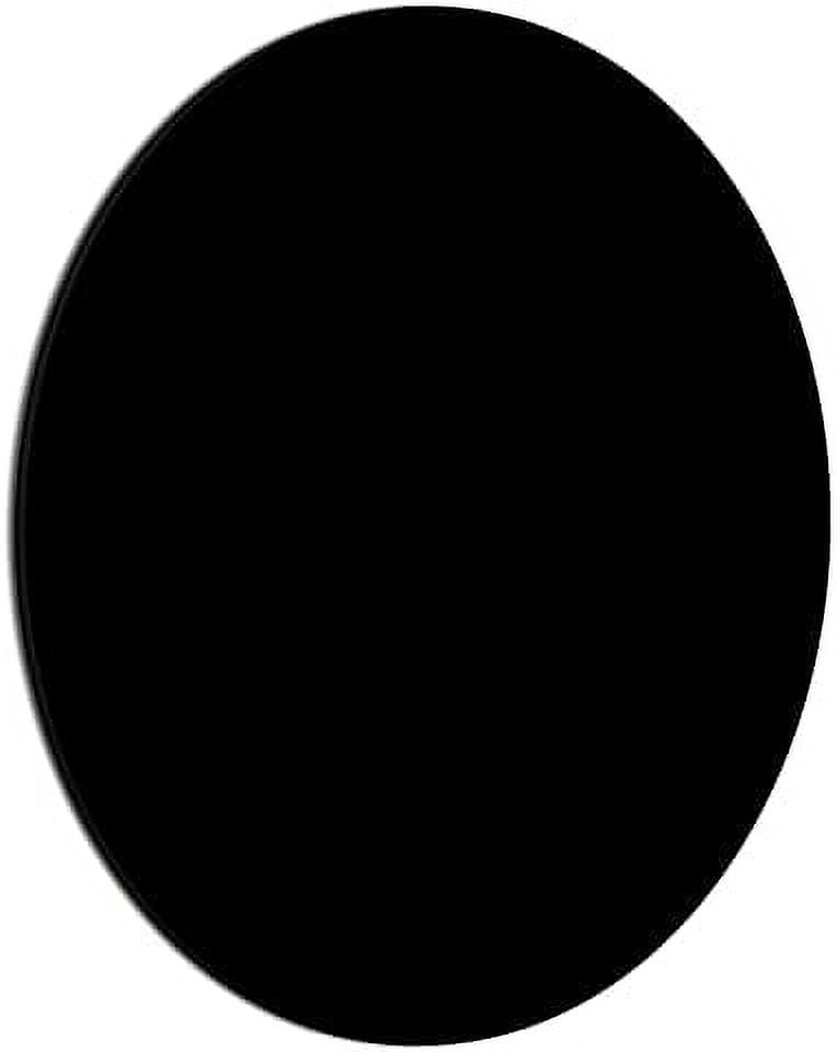 Black 22 inch Aluminum Craft Round ACM Blank Shape for Signs Paint ...