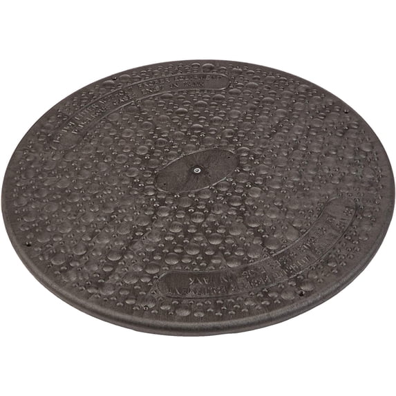 Black 24 Inch Diameter Septic Tank Riser Cover (Model: SFRC24B ...