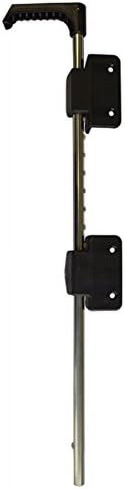 Black 24 Inch Key-Lockable Stainless Steel Drop Rod | Keyed Alike ...