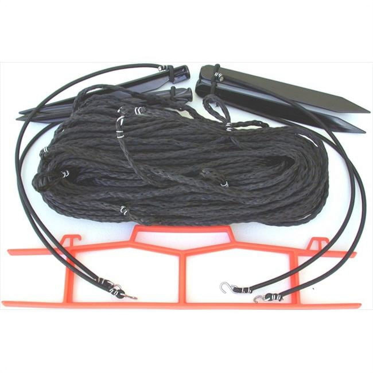 Black .25-inch rope Non-adjustable Courtlines - Walmart.com