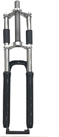 Black 26 inch Triple Tree Double Shoulder Suspension Fork for 26 INCH ...