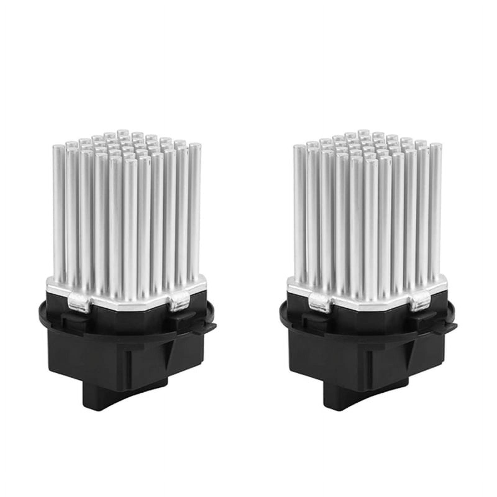 Black-2X Blower Motor Resistor, 6441.S7 Heater Fan Motor Resistor ...
