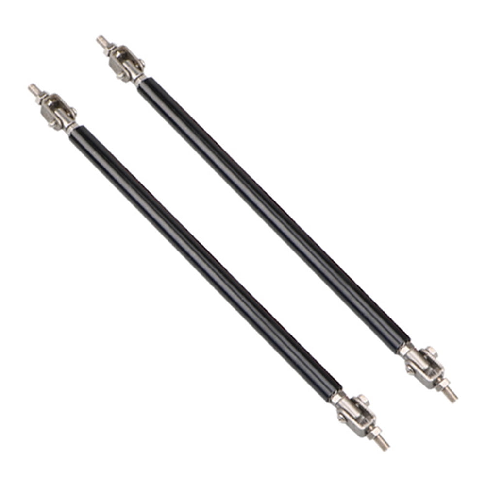 Black-2pcs 20cm Car Front Bumper Support Bar Professional Replacement ...
