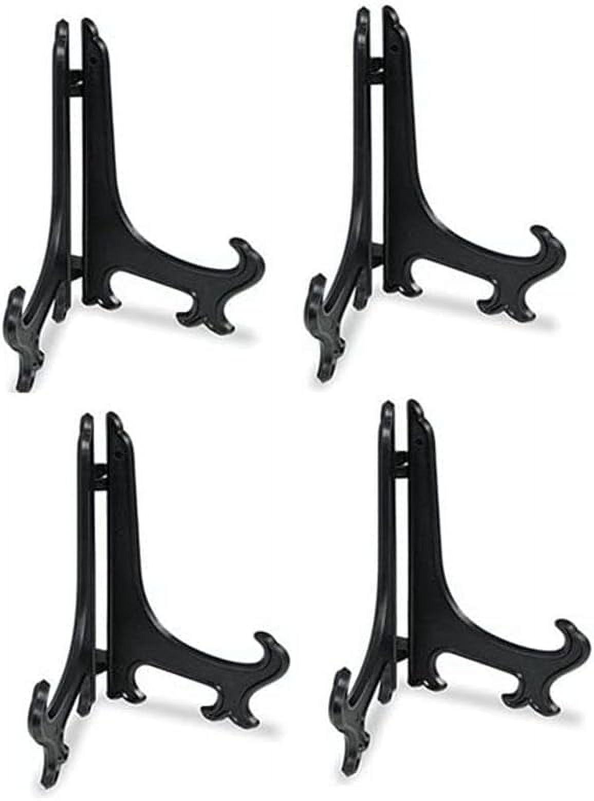 Black 3-12inch Plastic Dishes Plate Holder, Kitchen Picture Frame Stand ...