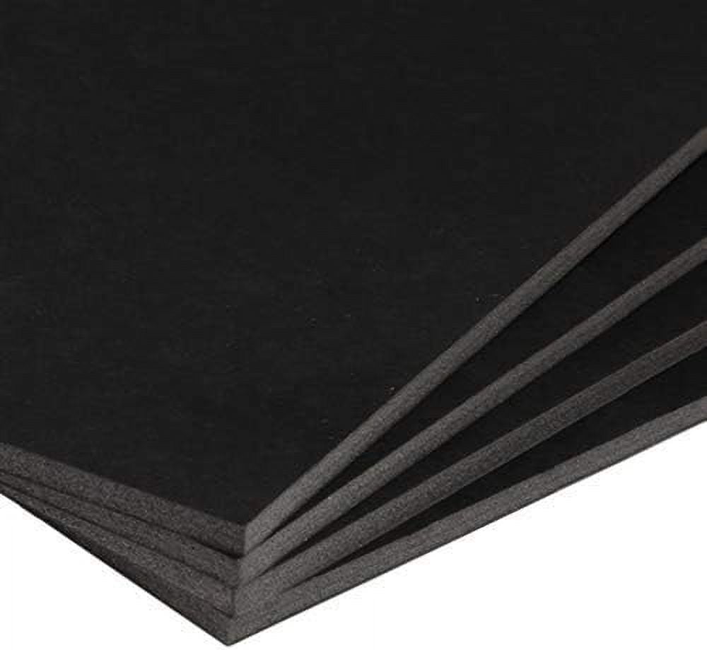 Black - 3/16" Thickness - Multiple Sizes - 10 Pieces - 10 pc Multi Pack ...