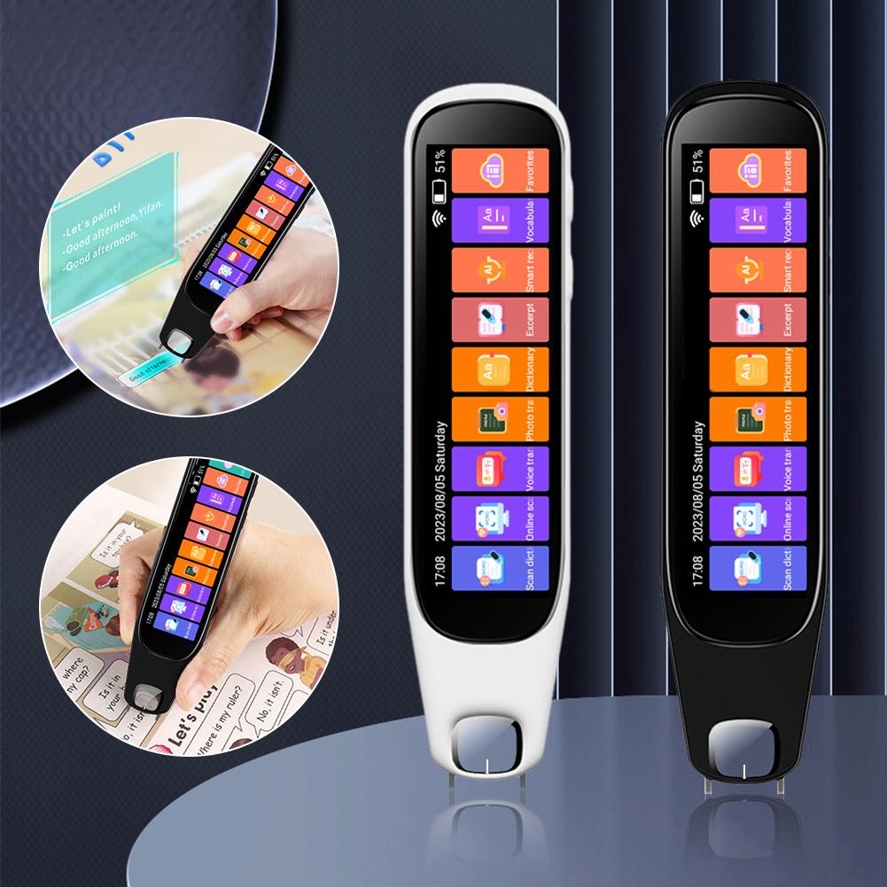 Black 3.69 global version smart translator dedicated to voice ...