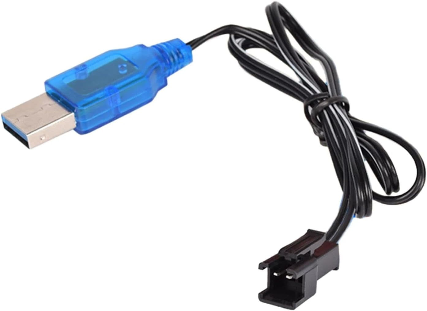 Black 3.7V Charger Lipo Battery Cable for USB Drone Electric Rc Toys ...