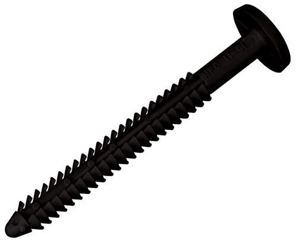 Black 3" Shutter Lok Peg Fasteners 48 Pack Spikes Longer and Stronger ...