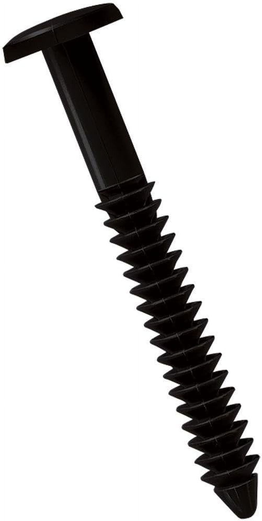 Black 3" Shutter Lok Peg Fasteners 60 Pack Spikes - Longer Stronger ...