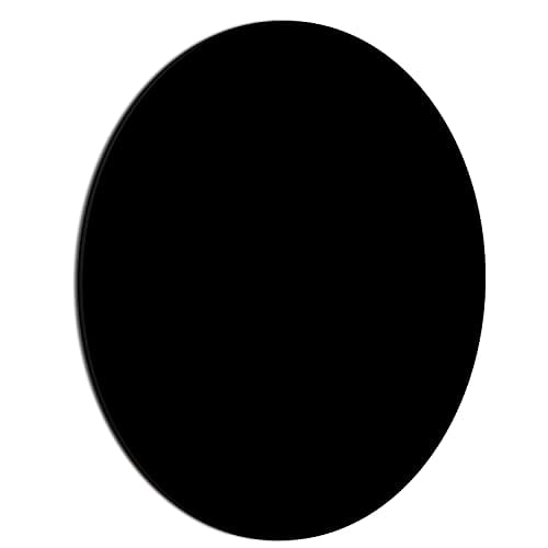 Black 30 inch Aluminum Craft Round ACM Blank Shape for Signs Paint ...