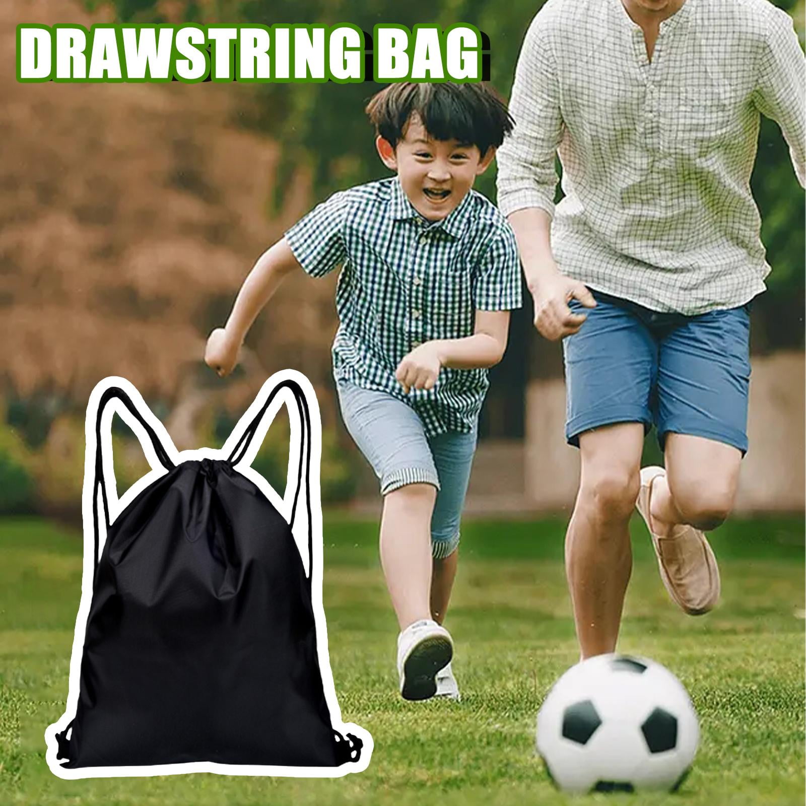 Black: 34X42 shoulder drawstring bag backpack marathon sports logo ...
