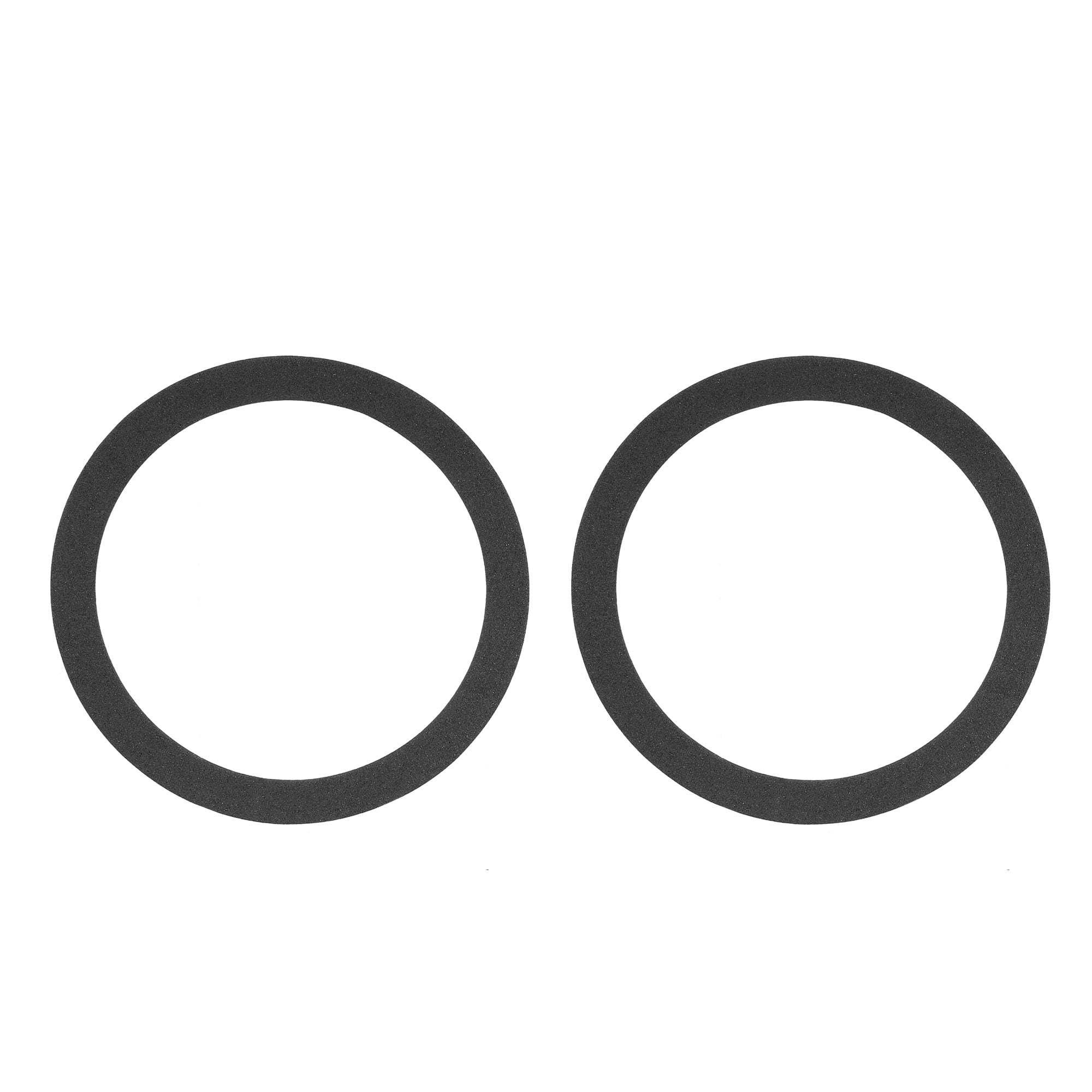 Black 4 Inch EVA Foam Audio Speaker Edge Surround Rings Replacement ...