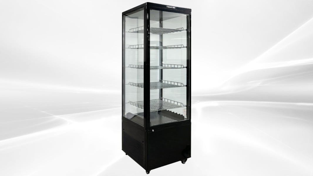 4 side Glass Merchandiser Refrigerator LED Lighting RT-500L - Walmart.com