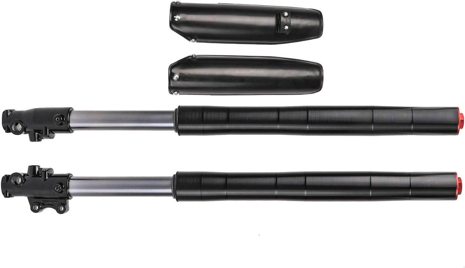Black 45/48mm Front End Inverted Hydraulic Forks Suspension Shocks ...