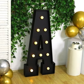 Decorative LED Lighted Marquee Signs and Letters for Home and Events
