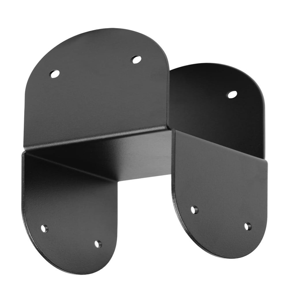 Black 4x4 Post Cap Bracket - Safety Beam Connection Bracket - Walmart.com