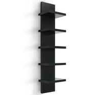 5 Pack WalMart Floating Wall Shelves, Black Iron, Perfect for Bedroom ...
