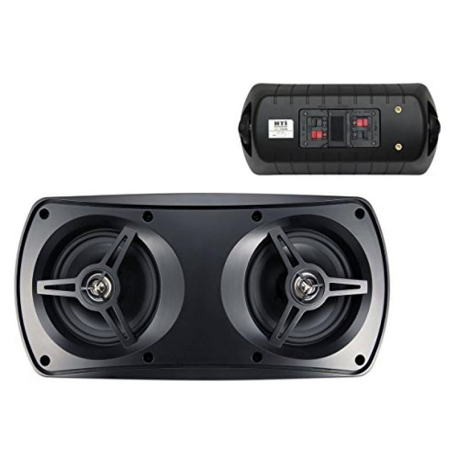 Black 5" inch 100 Watts 100W 6 Ohms Outdoor/Indoor Home Speaker System ...