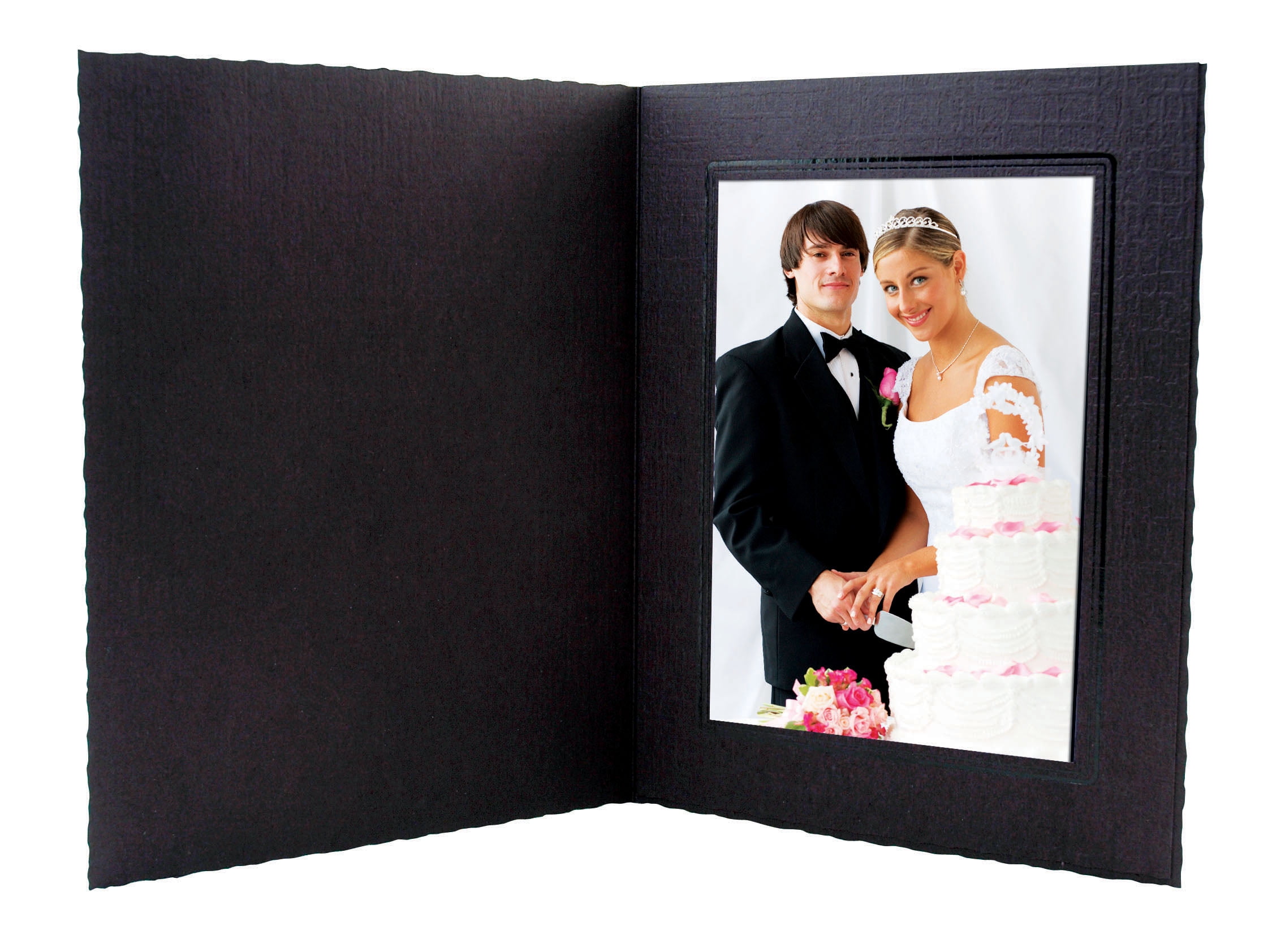 Black 5" x 7" Professional Photo Mounts - Pack of 100 - Walmart.com