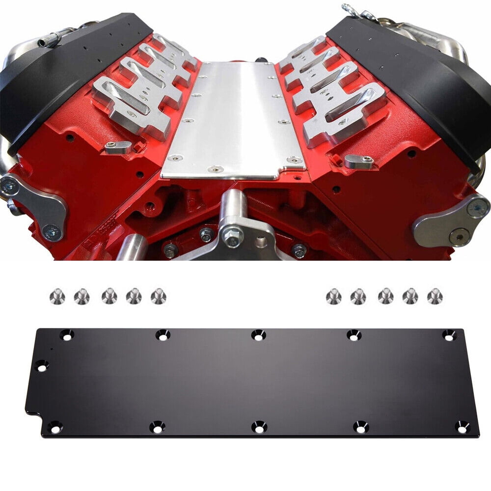 Black #551646 LS Gen 4 Valley Pan Cover DOD Plate Aluminum L99 LS2 LS3 ...