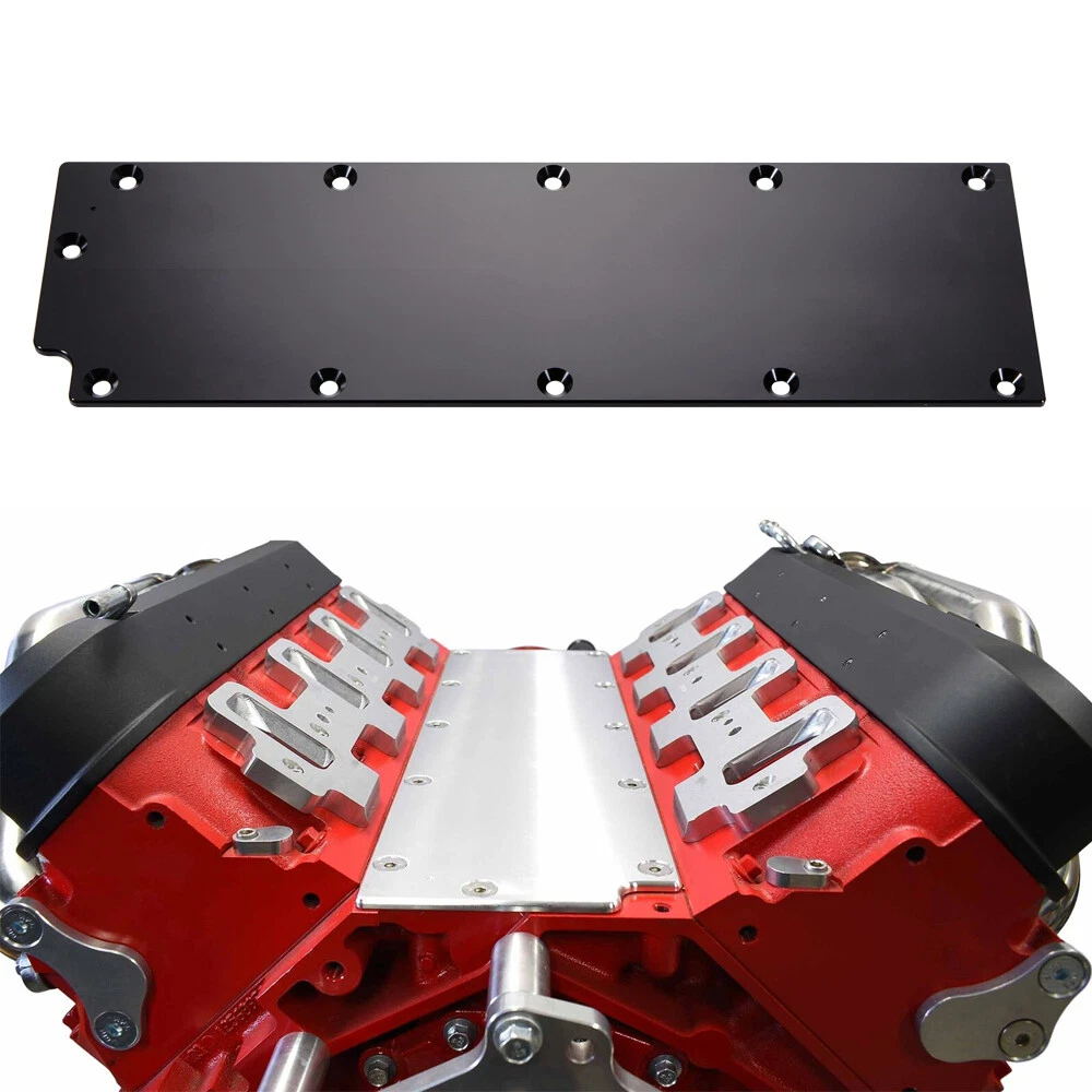 Black 551646 LS Gen 4 Valley Pan Cover DOD Plate Aluminum L99 LS2 LS3 ...