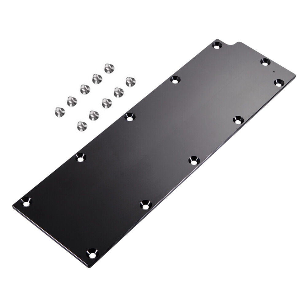 Black #551646 LS Gen 4 Valley Pan Cover DOD Plate Aluminum L99 LS2 LS3 ...