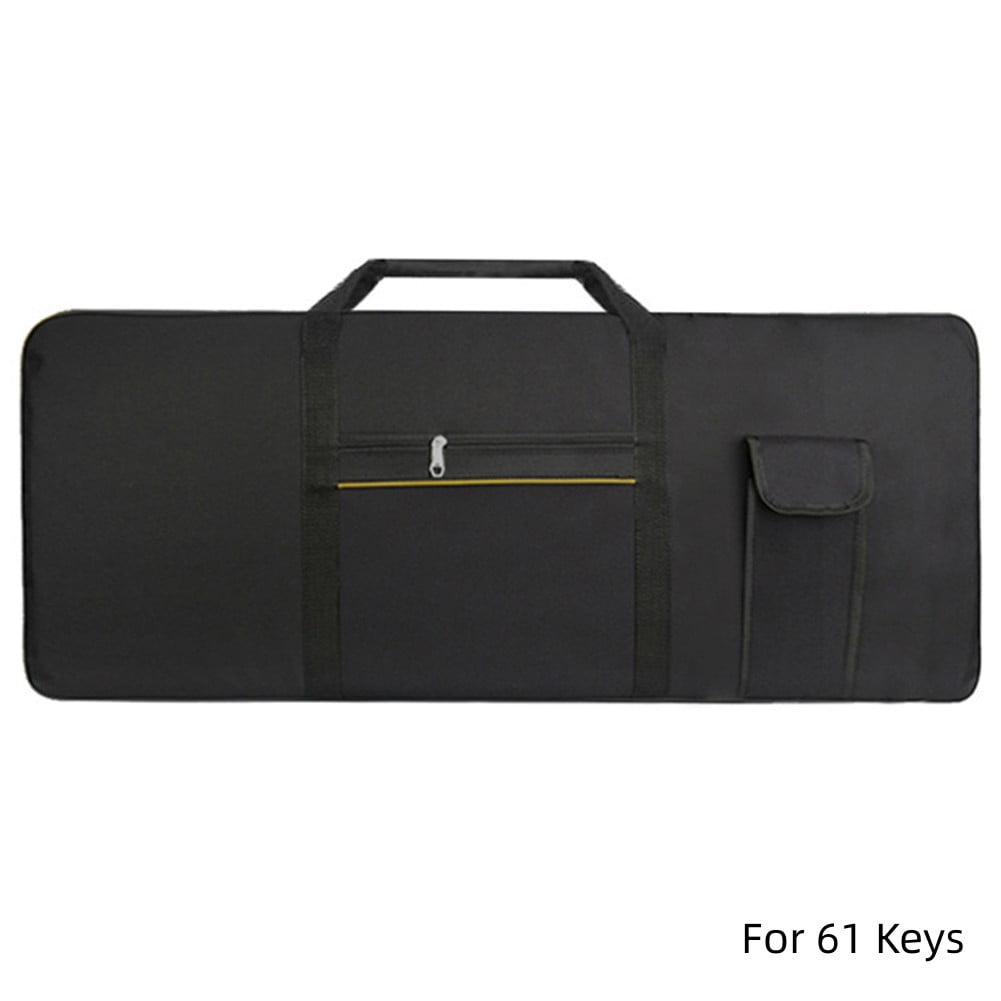 Black 61 Keys Keyboard Case Waterproof Piano Bag Fashionable Appearance ...