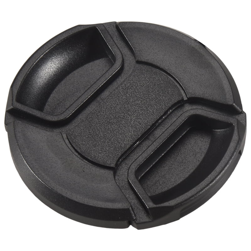 Black 62mm Center Pinch Design Front Lens Cap Cover - Walmart.com