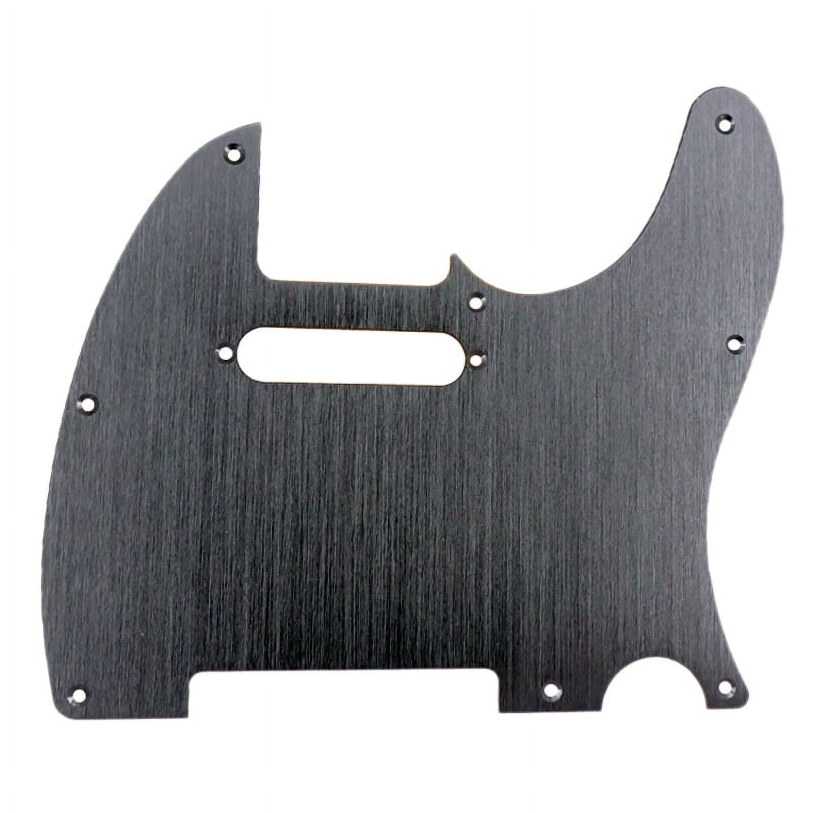 Black 8 Hole Tele Guitar Pickguard Metal Pick Guard for Standard ...