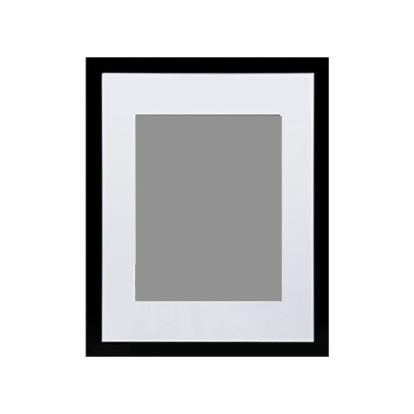 Black 8X10 Inch Picture Frame For Photos Without Mat Wall Mount Or ...