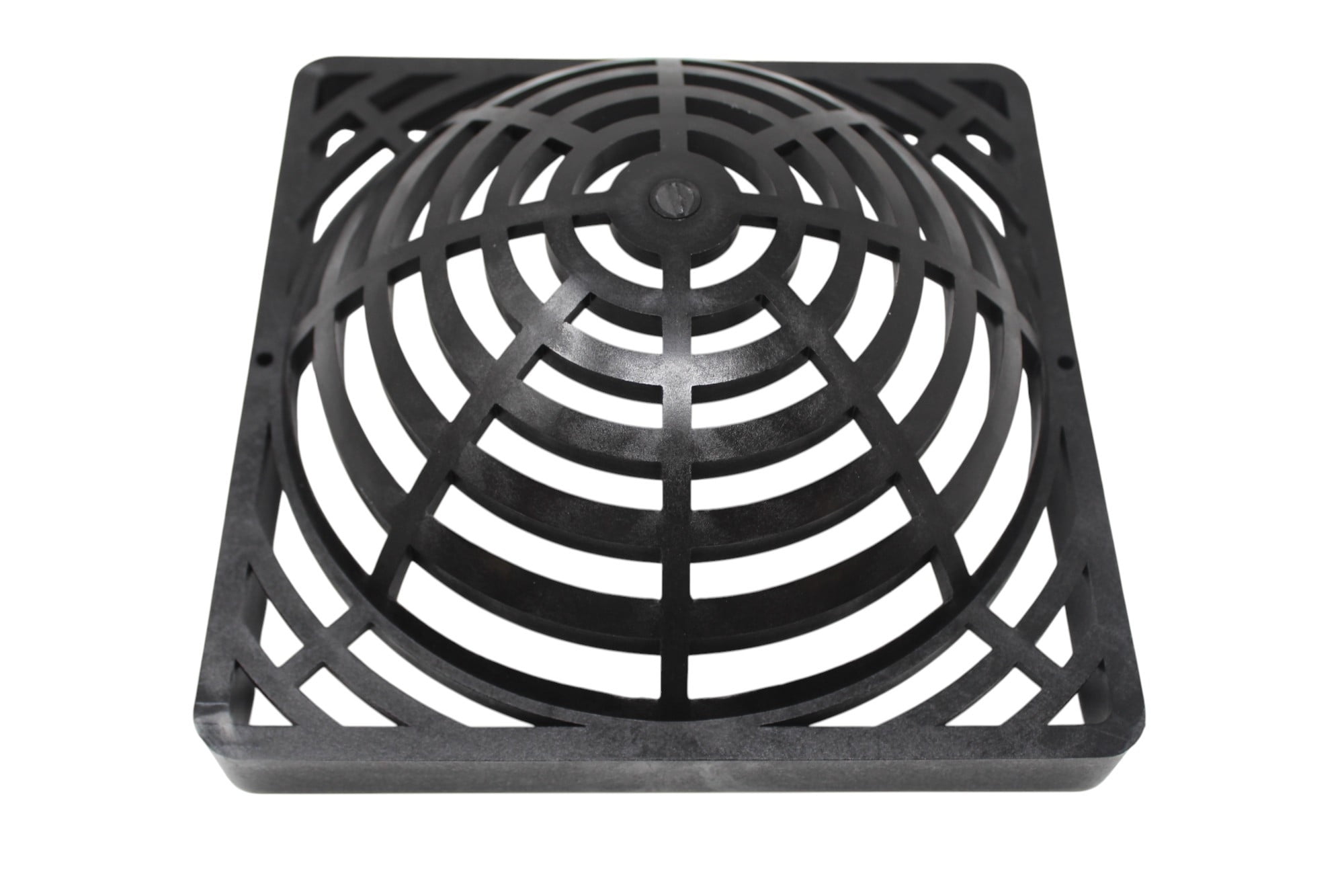 Black 9 Inch Outdoor Square Dome Atrium Drain Grate Cover - Walmart.com