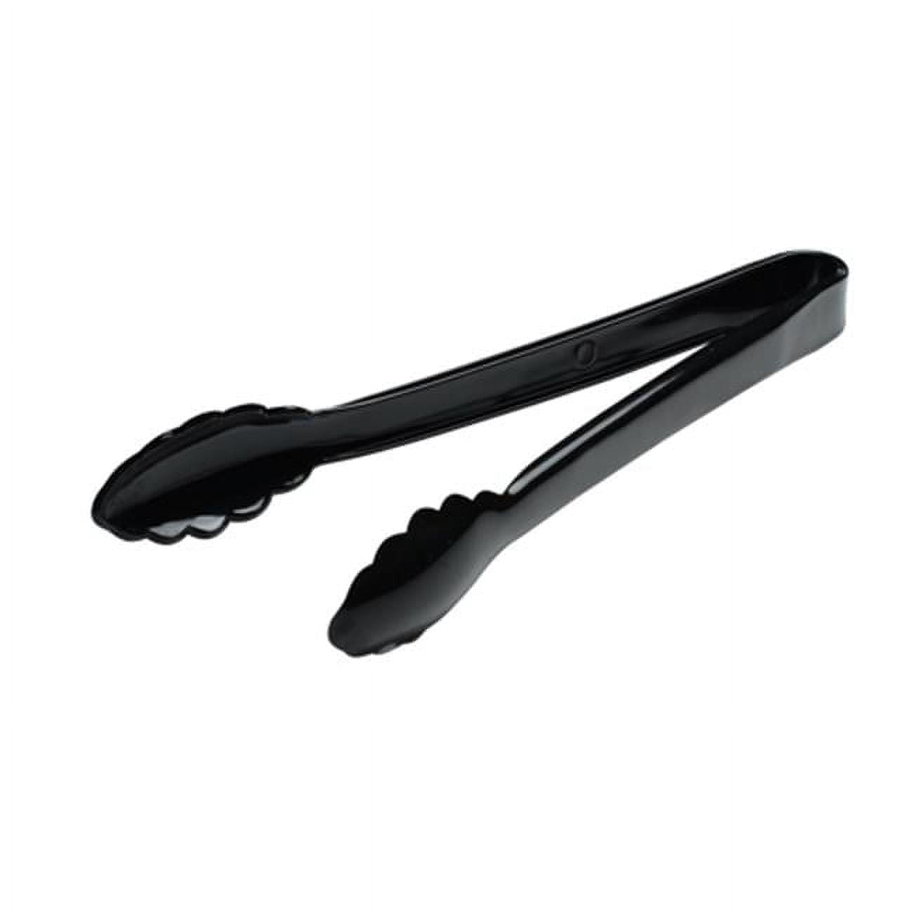 Black 9-Inch Scalloped HD Tongs - Walmart.com