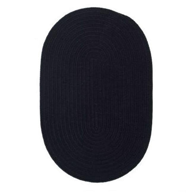 Black 9 ft. round Rug - Walmart.com