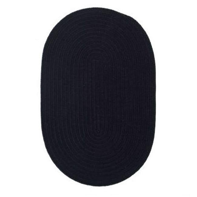 Black 9 ft. round Rug - Walmart.com