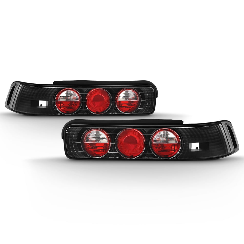 Black 90-93 Acura Integra 2Dr Coupe Altezza Tail Lights Lamps Left ...